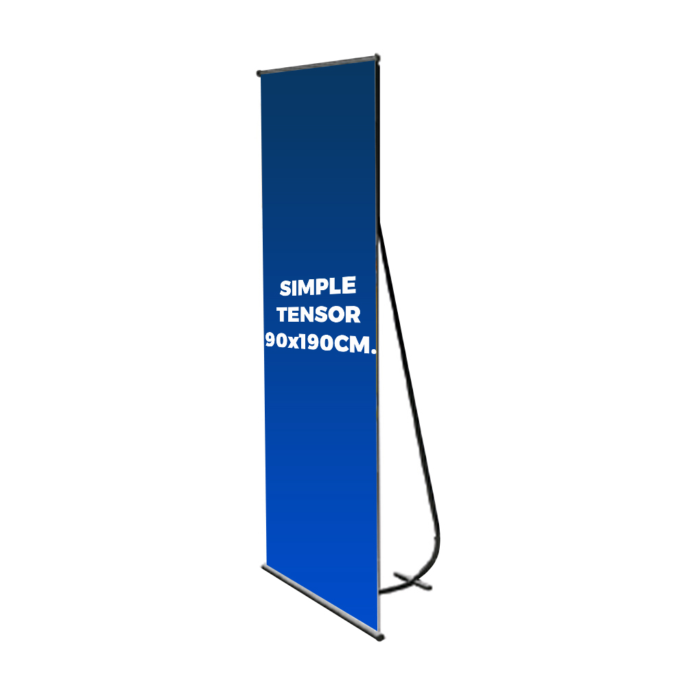 Porta Banner Premium Simple Tensor 90 X 190 Cm – Mebac Jujuy
