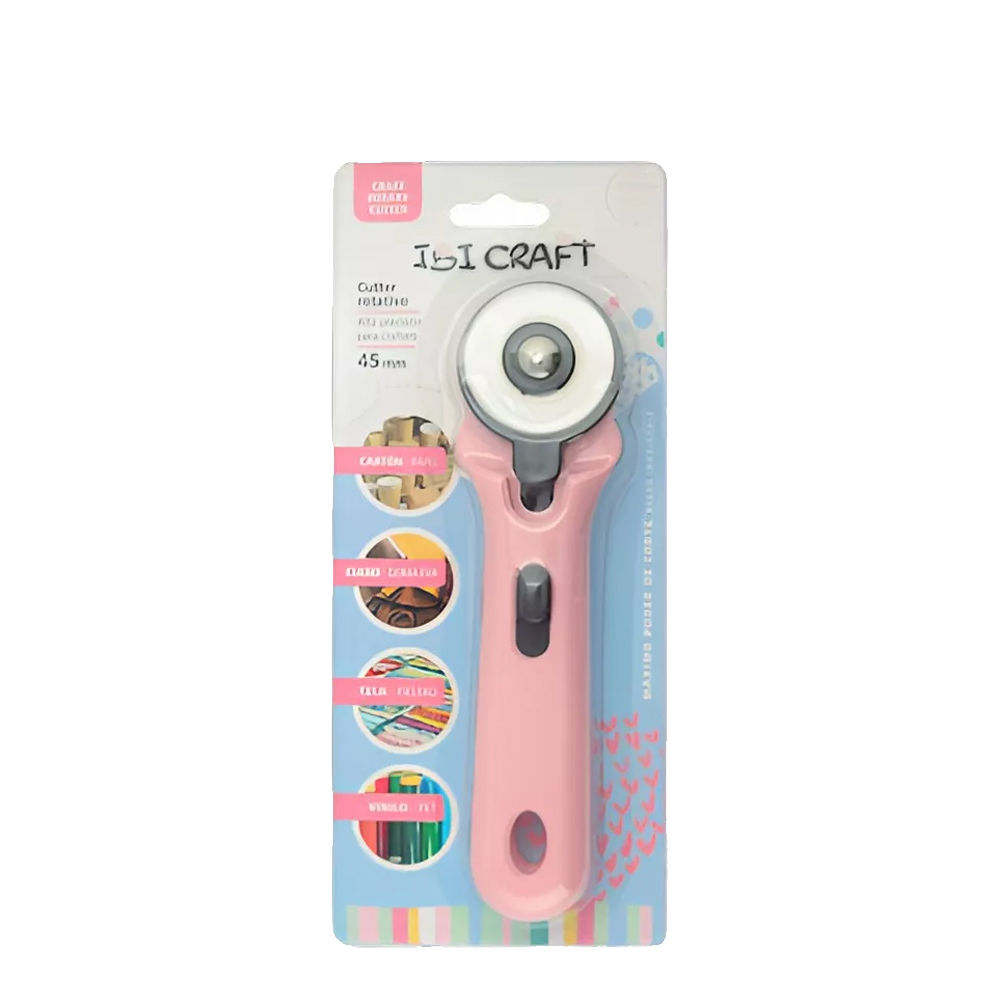 Cutter Rotativo Ibi Craft Rosado 45mm – Mebac Jujuy
